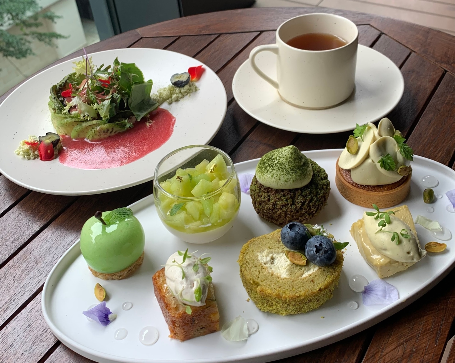 〈ハイアット セントリック 銀座 東京〉の「Botanical Green Afternoon Tea」実食レポ - PiasoN-ピアソン-